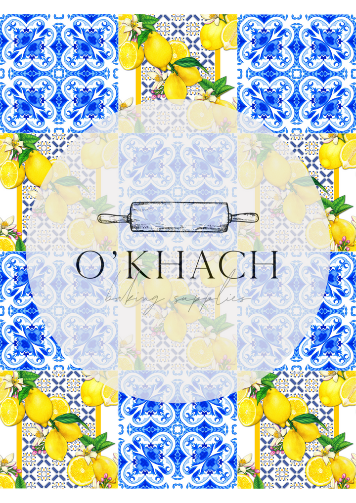 OK Positano Patterns - Edible Images – O'Khach Baking Supplies