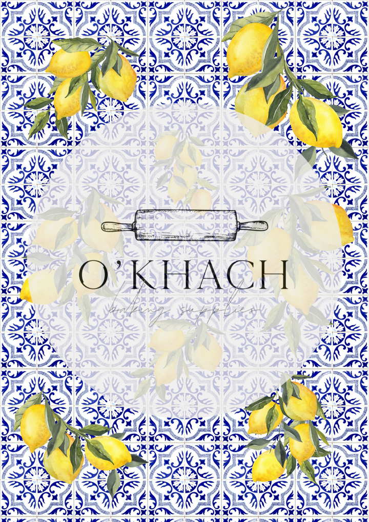 OK Positano Patterns - Edible Images – O'Khach Baking Supplies