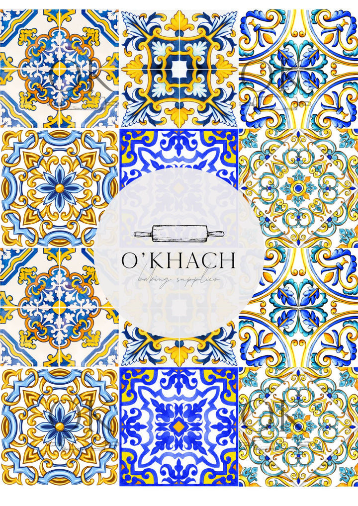 OK Positano Patterns - Edible Images – O'Khach Baking Supplies